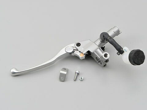 【DAYTONA(デイトナ)】 61748 NISSIN クラッチマスターシリンダー 横型 14mm シルバー/バフクリアー品番61748カラー本体：シルバー/レバー：バフクリアーサイズ14mmタイプ説明油圧クラッチ(ブレーキ使用不可)のビ...
