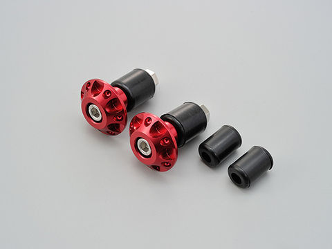 【DAYTONA(デイトナ)】 72019 アルミバービレットバーエンド ファインカットType レッド品番72019カラーレッドサイズタイプ説明・幅広く対応する汎用タイプのアルミビレットバーエンド！ ・大小2個のストップラバー付属で、ハン...