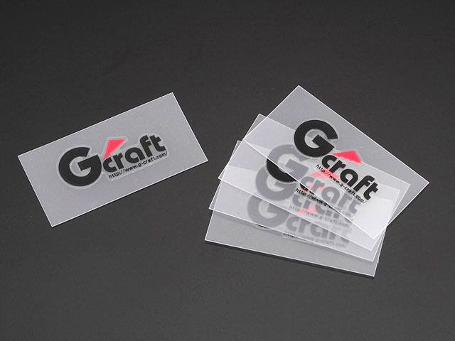 【G-craft(ジークラフト)】 【4522285393524】 39352 ステッカーブラックGクラフトの切り文字のステッカーです。11mm*25mm 5枚セット■品番：39352商品の詳細な情報については、メーカーサイトでご確認くださ...