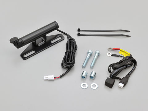 【DAYTONA(デイトナ)】 93381 マルチバーUSB電源5V2.1A ■ハンドルポストクランプタイプ (ショート)【品番】93381【カラー】【サイズ】【タイプ】【説明】ハンドルポスト左右ピッチ60〜110mmに対応。パイプ径φ22...