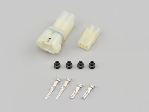 【DAYTONA(デイトナ)】 96176 HM防水コネクターセット 2極【品番】96176【カラー】【サイズ】【タイプ】2極【説明】・他社品はコネクターと防水シールが非分解のため、コネクターから出ている配線をギボシで再結線する他なく、本当...