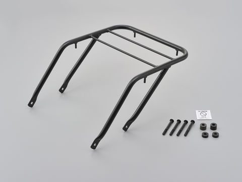 【適合車種】BOLT/R(14-21)【仕様1】荷台が前後に長い仕様だから、荷物の多いキャンプツーリングにもご利用いただけます【仕様2】タンデム走行や車両の取り回し時に便利なグラブバーの機能も備えました【仕様3】積載部寸法:長さ268x幅3...