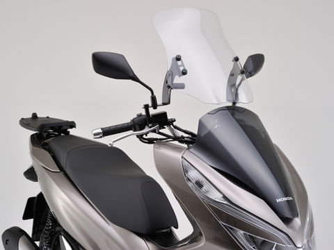 【DAYTONA(デイトナ)】 97698 ウインドシールドRS 車種別キット PCX125(JF81)/PCX150(KF30)('18〜'19)【品番】97698【カラー】【サイズ】【タイプ】【説明】スポーティーなエアロ形状フォルムのウ...