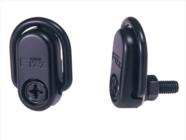 【タナックス】 【4510819100144】 MF-4533 MOTOFIZZ カーゴフック BLK色：ブラック材質：亜鉛ダイキャストサイズ：42(H)×30(W)mm・本体×2荷物固定の便利アイテム■ナンバープレート等6mmネジを利用し...