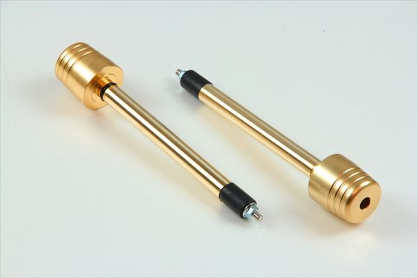 【EFFEX】 【4548916053339】 EBB301G 9月下旬頃入荷予定　EFFEX ハンドルバーウェイトBIG アルミ／S.GLD アルミハン（内径14）用【適合情報】ユニバーサル[汎用]【詳細情報/補足情報】メーカー品番[カタ...