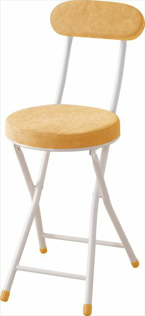 東谷 あづまや 【4985155121731】 PC-32YE ロンダ チェアカラー：イエローサイズ(cm)：W30×D47×H74×SH47(折りたたみ時:W30×D7×H85)小箱入：小箱無スペック：スチール(粉体塗装) ポリエステル組...