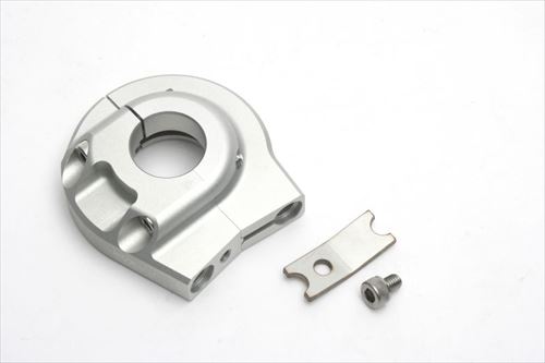 ACTIVE(アクティブ) 【4538792838540】 1060355 アルミスロットルホルダー スモール (TYPE-EVO2) SIL■スモール シルバーハイスロットルキットEVO2専用のアルミスロットルホルダー。前モデルよりもコン...