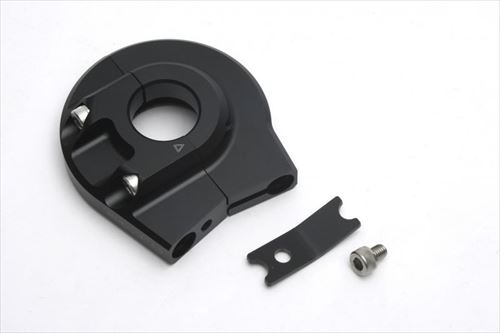 ACTIVE(アクティブ) 【4538792838571】 1060358 アルミスロットルホルダー ラージ (TYPE-EVO2) BLK■ラージ ブラック ハイスロットルキットEVO2専用のアルミスロットルホルダー。前モデルよりもコンパ...