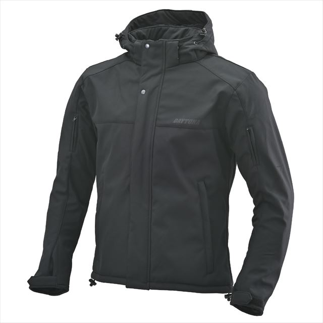 デイトナ 【4909449617519】 デイトナ(Daytona) バイク用 ジャケット 春秋冬 ソフトプロテクター付属 防風 ストレッチ性 ソフトシェルジャケット DJ-005 ブラック Lサイズ 39635高い防風とストレッチ性を兼ね...