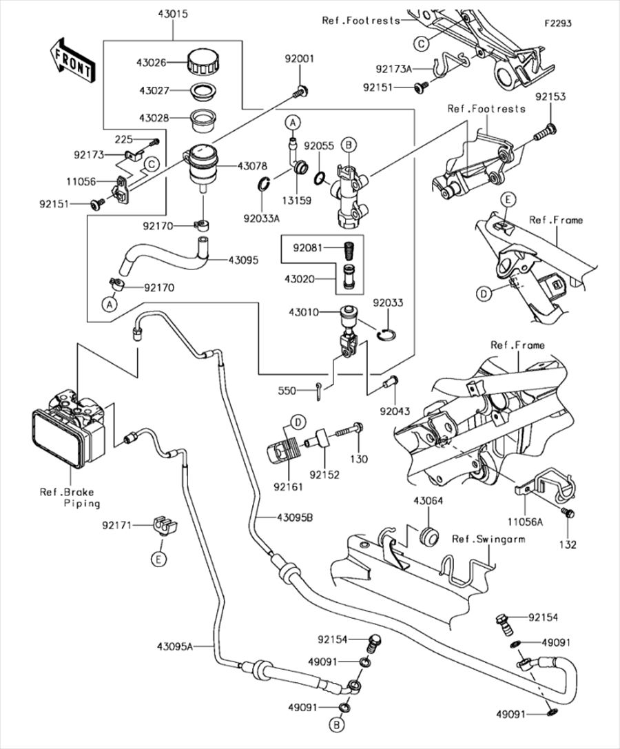■見出し番号：43010※画像内の番号と、見出し番号を参照してください※適合をご確認頂く場合は、車体番号を明記の上お問い合わせください。商品の詳細な情報については、メーカーサイトでご確認ください。商品及び品番は予告なく変更が行われる事がござ...