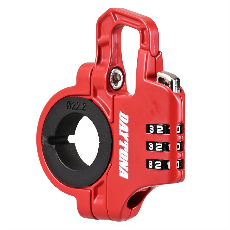せまいスキマに取り付けできるヘルメットロック。カギが増えないダイヤル式。本体幅12mm(取り付け必要幅13mm)とスリムで狭い隙間にスッキリ収まる。ロック部は縦方向にスライドするので、コントロールスイッチ横など、左右のスペースが無くても取り...