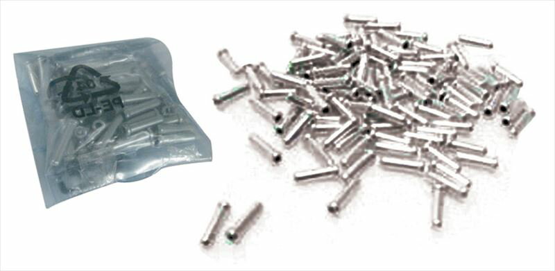 【4973291631689】 63168 シマノ インナーエンドキャップ　シルバー1セット（100個入） y62098030インナーエンドキャップφ1．1mm φ1．2mm変速用カラーシルバ-サイズシフト用商品の詳細な情報については、メー...