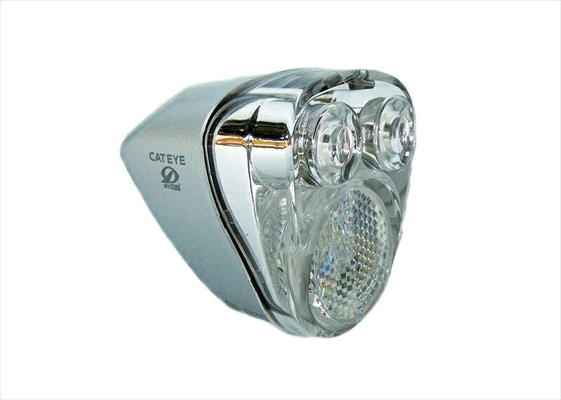 【4973291703782】 70378 CATEYE（キャットアイ） ハブダイナモ用ランプ HL−HUB100　シルバーシルバー 2led jis適合リフレクタ内蔵■オプティキューブ テクノロジーでledの光をコントロールしjis規格に...