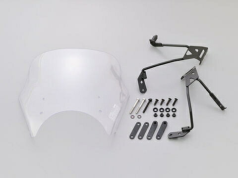 【DAYTONA(デイトナ)】 26375 Blast Barrier 車種別キット GB30/S クリアー品番26375カラークリアーサイズ-ブラストバリアーとスクリーン取付ステーの完全ボルトオンのセット。GB35Sにも使用できるようにフ...