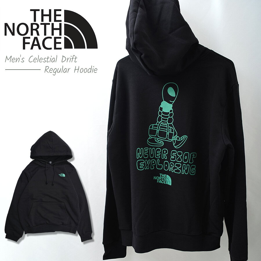 THE NORTH FACEMen's Celestial Drift Regular Hoodie &nbsp; THE NORTH FACE（ザ・ノースフェイス）から、ブランドらしいアウトドアテイストと遊び心を融合させた「Men's C...