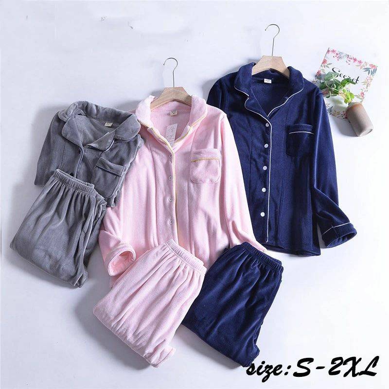 【商品コード】：y253940 【素材】：ポリエステル 【カラー】：ネイビー,ピンク,グレー 【サイズ】：（約） S 着丈67 肩幅40 バスト100 袖丈56.5 ウエスト60　 ズボン丈95 身長参考158-165cm M 着丈69 肩...