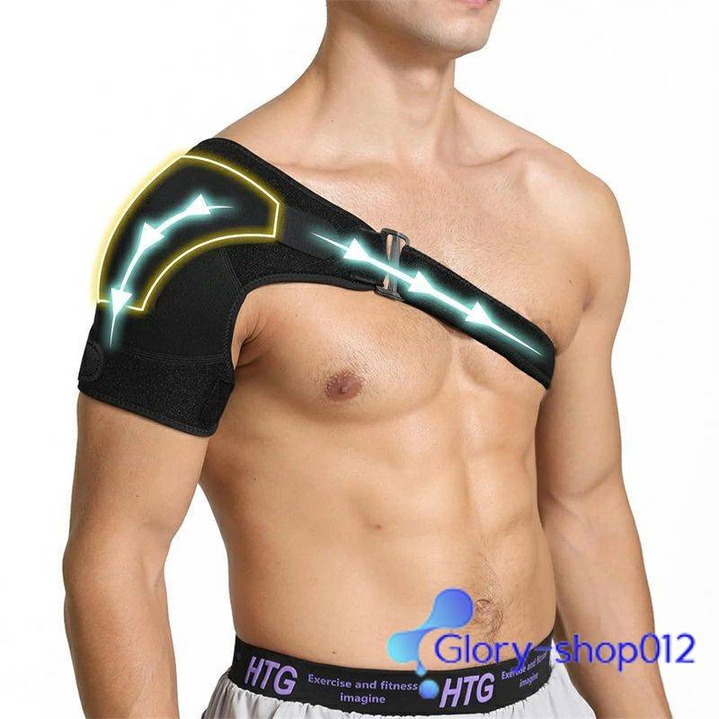 左右どちらの肩にも簡単に装着できるデザインで、肩周り80-120cm、腕周り25-45cmに対応します。性別や体型を問わずしっかりフィットするフリーサイズで、多くの方にお使いいただけます。調整可能なストラップで快適なフィット感を実現します。...