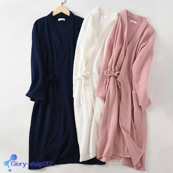 商品情報 ★商品コード:y560420 ★素材：綿 ★カラー: ホワイト ネイビー ピンク ★サイズ： 女： L 着丈105cm バスト108cm 肩幅44cm 袖丈54cm 適用体重55-60kg XL 着丈107cm バスト115cm ...