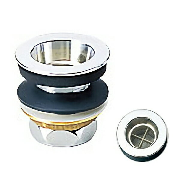 商品SPEC ◆手洗器用　排水金具　25mm　クローム ・一般的なシルバー色です。 【カタログサイズ】 最大径54mm×46mm ・重量：約0.2kg ・材質：黄銅(本体) ・ラッピング対応： 不可 ご購入前に必ずご確認ください。 【製品に...