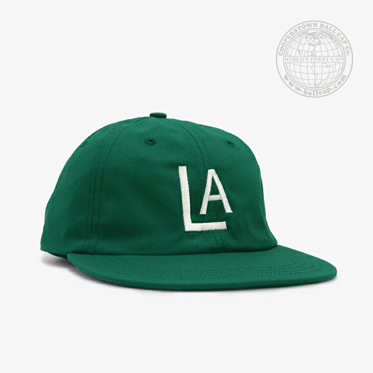 DISCRIPTION -製品説明- ロゴのデザインはLOS ANGELES ANGELS 1943のデザインを採用。 Cotton 100%のchino fablic の生地を洗いにかけたキャップになります。 製品洗い加工になるので、生地...