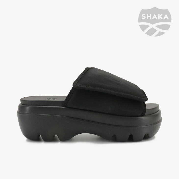 DISCRIPTION -製品説明- フットウェアブランドSHAKA(シャカ)の2025年春夏新作厚底サンダル『PUFFY SLIDE CHUNKY(パフィスライドチャンキー)』は、ボリューミーなパフィ素材のアッパーと丸いフォルムの厚底「O...