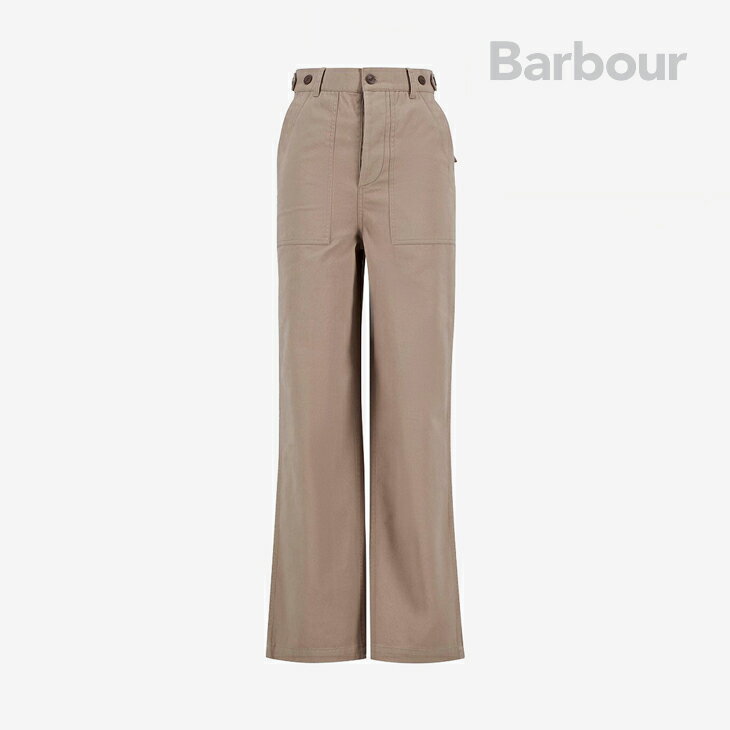 DISCRIPTION -製品説明- 洗練されたシルエットで、に時代を超えた魅力をプラスするパンツ。 このクラシックなスタイルは、ハイウエストのフィット感に加え、 ウエスト部分にはボタンで調整可能なデザイン、サイドスリップポケットも完備して...