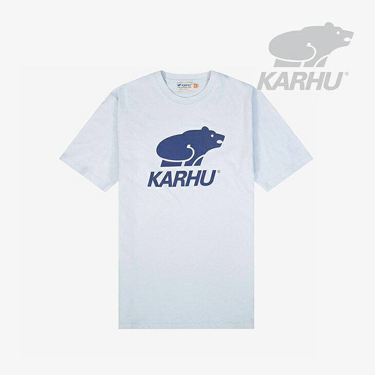 DISCRIPTION -製品説明- 現在のKarhuのロゴであるクマのマークとブランド名を大胆に配しました。 ・商 品 詳 細 ・・・・・・・・・・・・・・・・ ・サイズ（cm） ｜M｜前丈 71｜身幅 53｜肩幅 45｜ 　　｜袖丈 2...