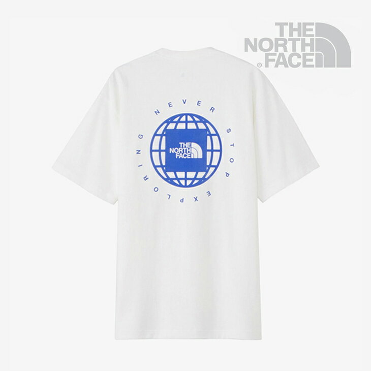 DISCRIPTION -製品説明- ハリ感のある度詰めコットンの生地を使用した半袖Tシャツ。 コットンならではの自然な風合いと肌触りのよさが特長です。 着回しのしやすいレギュラーシルエットで、地球儀とTHE NORTH FACEのスクエア...