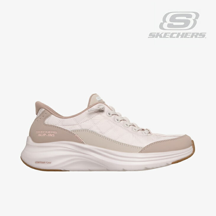 DISCRIPTION -製品説明- 履きやすさと快適な履き心地でペースを上げる、Skechers Slip-ins（スケッチャーズ スリップインズ）: コンツアーフォーム。 独自のHeel Pillow（ヒールピロー）デザインを採用したヴ...