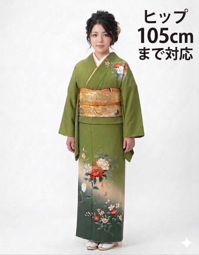 訪問着キャンペーン商品【往復送料無料】☆★☆ご自宅・ホテル等　国内でしたらどこにでもお届けいたします★☆★標準サイズ 訪問着16点セット（訪問着・袋帯・長襦袢・帯締め・帯揚げ・重ね衿・草履・バッグ・肌襦袢・裾除け・腰紐5本・前板・帯枕・衿し...