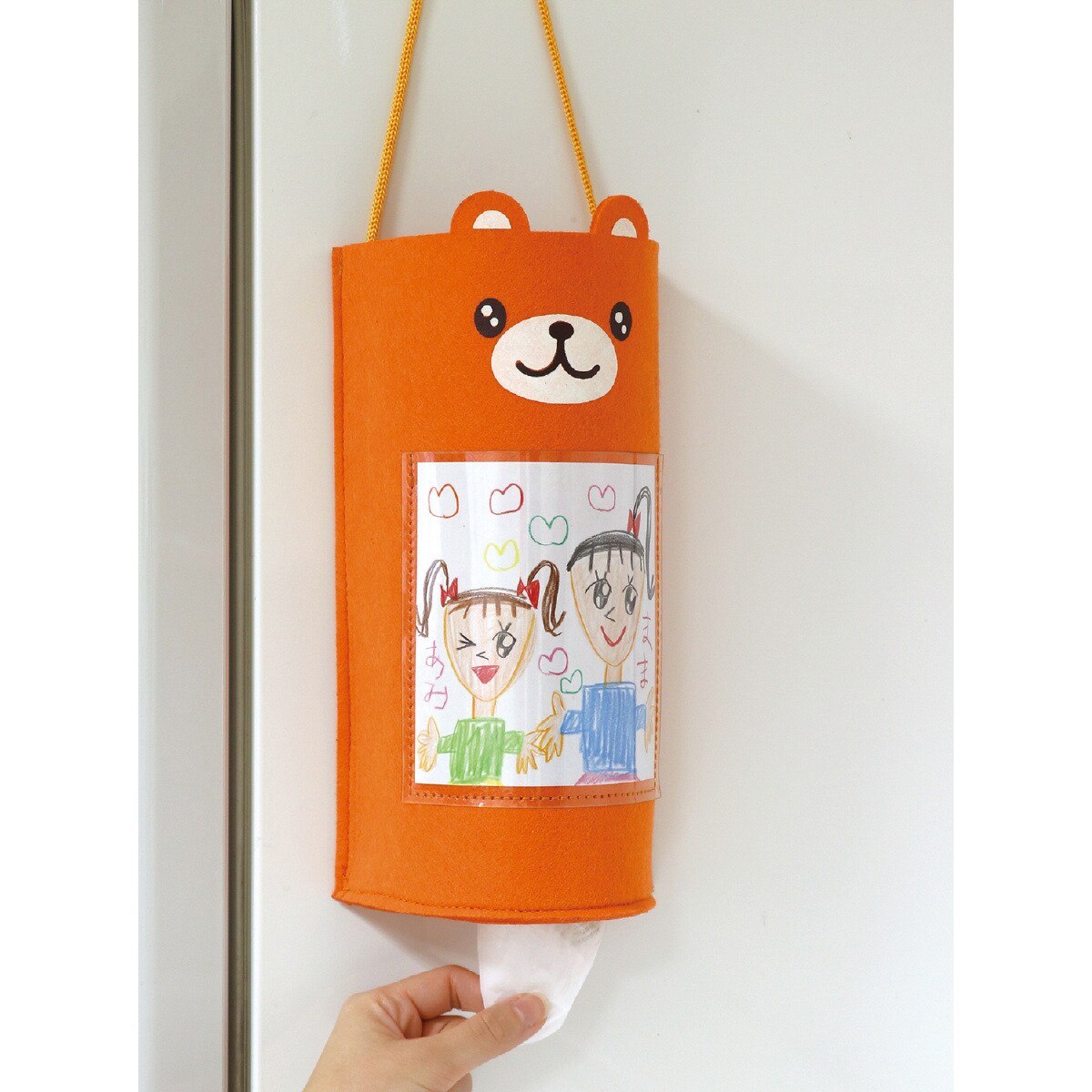 本体×1、作画シート×1 材質ポリエステル 寸法(mm)135×270×85 質量(g)73 包装形態PP袋入　