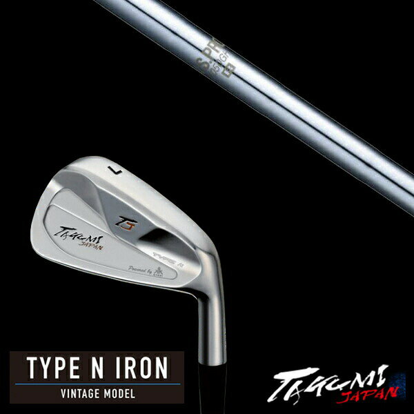 TYPE N IRON VINTAGE MODEL CNC加工によるハーフキャビティ番手　　　#4/#5/#6/#7/#8/#9/#Pロフト角　23°/26°/29°/32°/36°/40°/44°ライ角　　60.0°/60.5°/61.0...