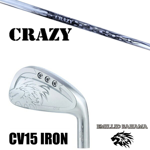 エミリッドバハマ カールビンソン CV15 アイアン 番手 #5/#6/#7/#8/#9/#P/#G ロフト角 22°/25°/28°/32°/36°/41°/46° ライ角 60°/60.5°/61°/61.5°/62°/62.5°/63...