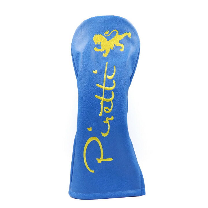 Driver Headcover 素材感にこだわった生地にピレッティのシンボルマークであるライオンとピレッティロゴを刺繍で表現。 機能性とデザイン性の両方を備えたピレッティらしいモデルです。 こちらは数量限定生産のスウェーデンカラーモデルで...