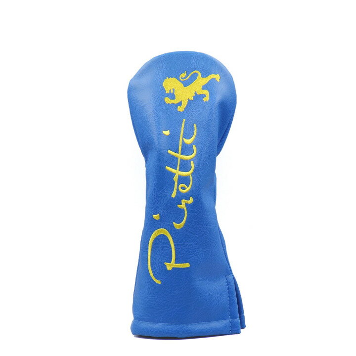 Fairwaywood Headcover 素材感にこだわった生地にピレッティのシンボルマークであるライオンとピレッティロゴを刺繍で表現。 機能性とデザイン性の両方を備えたピレッティらしいモデルです。 こちらは数量限定生産のスウェーデンカラ...