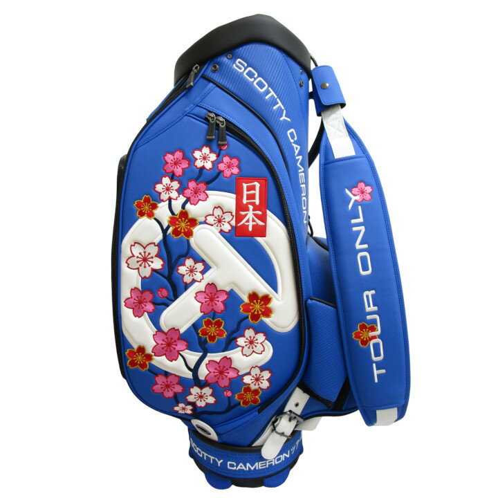 SCOTTY CAMERON Sakura Ginger スタッフバッグ 世界限定200個 2025年キャメロンパターフェスティバルにて販売された限定品です。 日本らしい桜と忍者のデザインが海外で人気となり日本ではかなり希少な商品となってお...