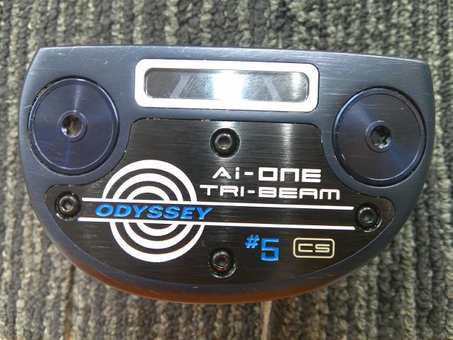 ■ 商品詳細 ■ 種別 パター メーカー オデッセイ モデル Ai-ONE TRI-BEAM #5 CS シャフト STROKELAB 90[34] フレックス ロフト 3 本数 1 番手 P 長さ 34 クラブ重量 549 バランス D3...