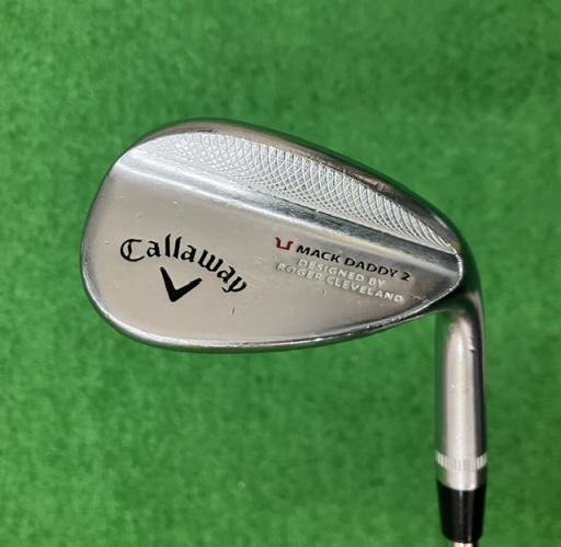 タイプ男性用利き手右利き商品コード2100396352818クラブ種別ウェッジメーカー名キャロウェイ商品名MACK　DADDY　2　クロムメッキ　50°／12°S　USA発売年2013シャフト純正特注シャフトシャフト材質その他メーカーフレッ...