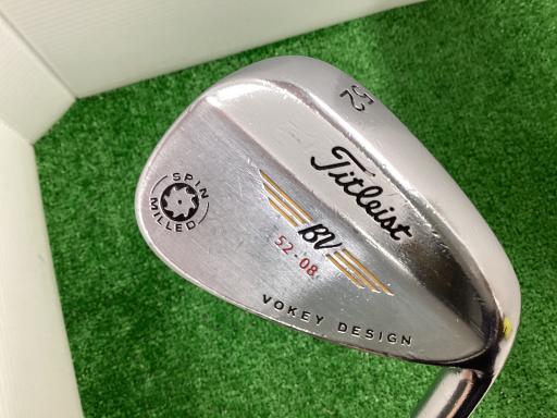 タイプ男性用利き手右利き商品コード2100398655641クラブ種別ウェッジメーカー名タイトリスト商品名VOKEY　SPIN　MILLED（2009）　52°／08°発売年2008シャフトNS　PRO　950GHシャフト材質スチールメーカ...