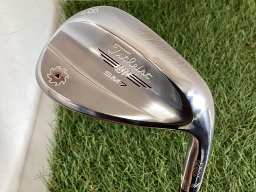 タイプ男性用利き手右利き商品コード2100399533054クラブ種別ウェッジメーカー名タイトリスト商品名VOKEY　SPIN　MILLED　SM7　ツアークロム　58°／08°M発売年2018シャフトNS　PRO　950GHシャフト材質ス...