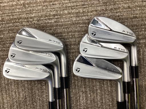 タイプ男性用利き手右利き商品コード2100396414615クラブ種別アイアンセットメーカー名テーラーメイド商品名Taylor　Made　P・770（2023）　6S発売年2023シャフト純正特注シャフトシャフト材質メーカーフレックスSフレ...