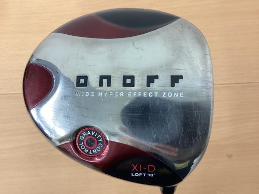 タイプ男性用利き手右利き商品コード2100401038706クラブ種別ドライバーメーカー名グローブライド商品名ONOFF（2011）　TYPE−D　10°発売年2010シャフトSMOOTH　KICK　MP−511Dシャフト材質カーボンメーカ...