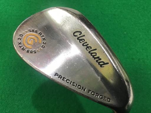 タイプ男性用利き手右利き商品コード2100401457255クラブ種別ウェッジメーカー名クリーブランド商品名Cleveland　588　RTX　2．0　PRECISION　FORGED　56°／12°発売年2015シャフト純正特注シャフトシ...