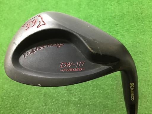タイプ男性用利き手右利き商品コード2100400009950クラブ種別ウェッジメーカー名キャスコ商品名Dolphin　wedge　DW−117　FORGED　59°発売年2017シャフトKBS　Hi−REV　2．0シャフト材質スチールメーカ...