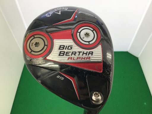 タイプ男性用利き手右利き商品コード2100396067040クラブ種別フェアウェイウッドメーカー名キャロウェイ商品名BIG　BERTHA　ALPHA　815　14°発売年2015シャフトBIG　BERTHA　ALPHA　815（フェアウェイ...