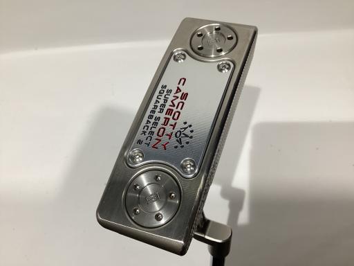 タイプ男性用利き手右利き商品コード2100398629727クラブ種別パターメーカー名タイトリスト商品名SCOTTY　CAMERON　SUPER　SELECT　SQUAREBACK　2　34インチ発売年2023シャフトスチールシャフト材質ス...