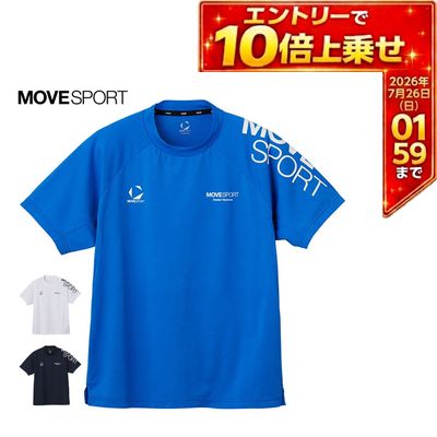メーカー希望小売価格はメーカーカタログに基づいて掲載しています。DESCENTE デサント MOVESPORT おすすめ オススメ アパレル 洋服 男性 トップス 半そで クルーネック 丸首 ラグランスリーブ エス エフ テック ハリコシ ...