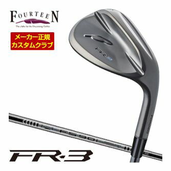 Fourteen フォーティーン FR-3 FR3 ウェッジ ダイヤモンドブラックサテン仕上げ 右用 フォーティーンオリジナル FS-90i FS90i スチール ブラックエディション Black Edition 46度 48度 50度 5...