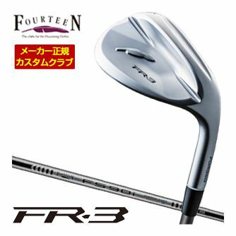 Fourteen フォーティーン FR-3 FR3 ウェッジ パールサテン仕上げ 右用 フォーティーンオリジナル FS-90i FS90i スチール ブラックエディション Black Edition 46度 48度 50度 52度 54度 ...