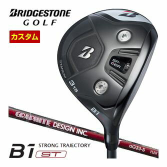 ツアーユースの飛び系フェアウェイウッド。ヘッドサイズはそのままにチタン＋カーボンの構造に刷新し、飛び性能が向上。可変ソールウエイトにより弾道チューンも可能。1FNB1W ブリヂストンゴルフ ツアーB TOUR-B B1 ST ビーワン フェ...